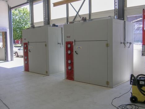 4 DRUMS HEATING CABINETS, ATEX RATED, HIGH TEMPERATURE OPERATION (UP ...